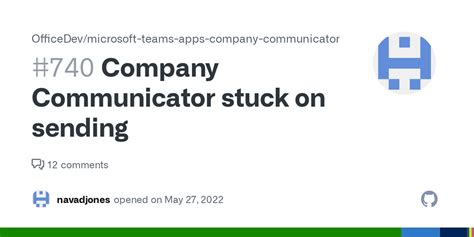 Company Communicator Stuck On Sending · Issue 740 · Officedev Microsoft Teams Apps Company