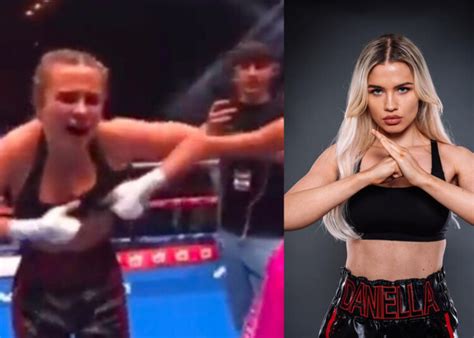 Watch Onlyfans Boxer Puts Promoters In Trouble After Flashing B Bs Right After Securing Win