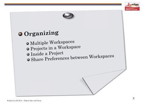 Eclipse Tips And Tricks Eclipsecon North America 2014