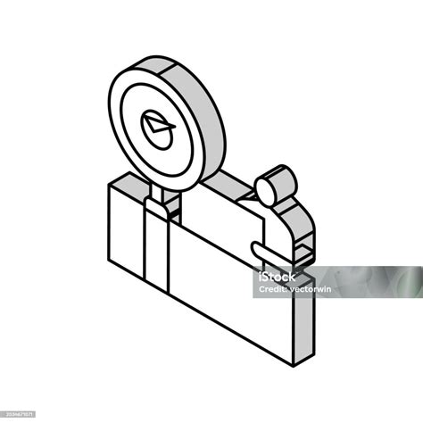 품질 테스트 유리 생산 아이소 메트릭 아이콘 벡터 일러스트 레이 션 고급에 대한 스톡 벡터 아트 및 기타 이미지 고급 공장