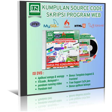 Jual Kumpulan Source Code Aplikasi Pemograman Berbasis Web Skripsi