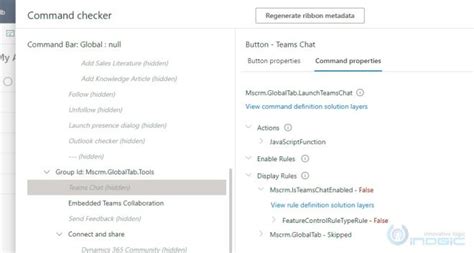 command checker to debug ribbon buttons microsoft dynamics 365 crm