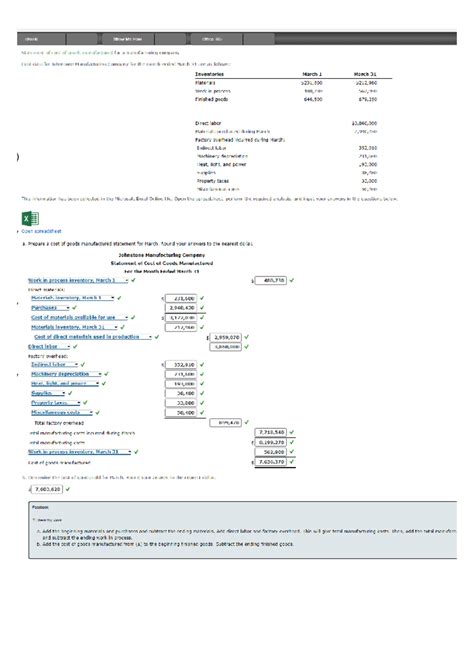 ACC Problem Set Module EX ACC Studocu