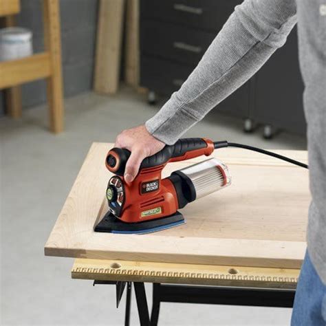 Blackdecker Random Orbit Sander With Smart Select Ms2000 Black