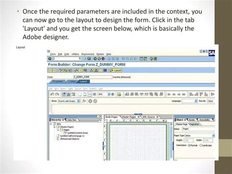 sap adobe forms pptx