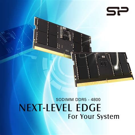 Silicon Power Unveils Ddr5 So Dimm Memory Upgrades For Laptops