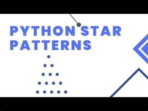 Star Patterns Using Python YouTube
