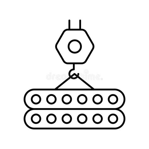 Slab Vector Outline Icon Style Illustration Eps 10 File Stock Vector Illustration Of Number