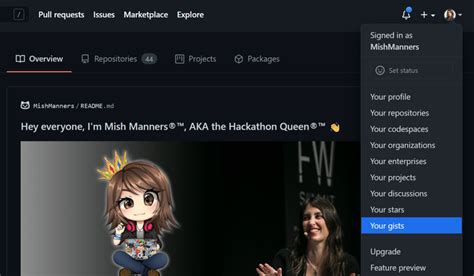 How To Create And Pin A Gist On Github Dev Community