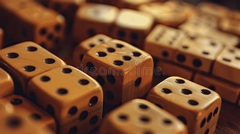 Dominoes Arranged Strategically Representing Calculated Risk Taking For Exponential Stock Image