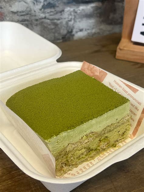 Matcha Tiramisu Boas Bakery