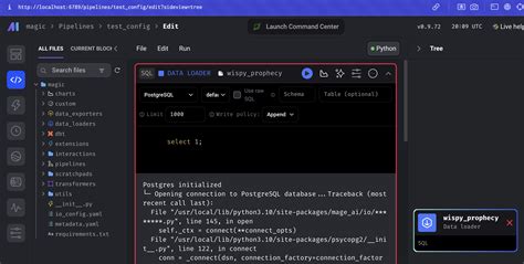 Imageai Mage Cannot Connect To Postgresql Hosted In Docker Stack