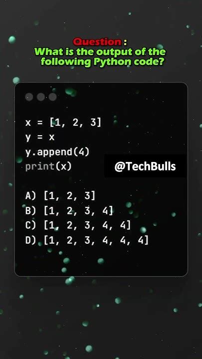 What Will Be The Output Of This Code 🚀💡 Python Codingchallenge Coding Programming Youtube