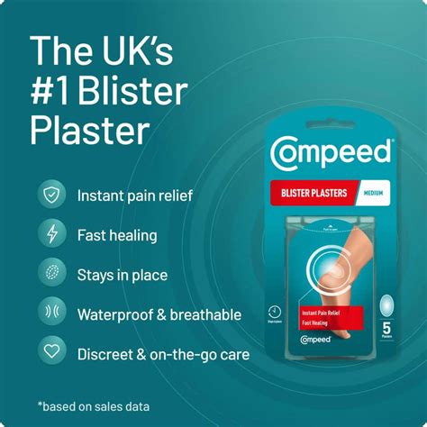Compeed® Medium Sized Blister Treatment Plasters