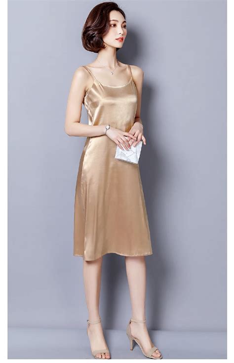 Новинка атласная Нижняя юбка женское платье полные слипы для девушек без рукавов летняя