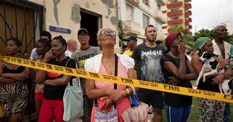 Reportan Al Menos 19 Derrumbes En Cuba Por Las Intensas Lluvias De La