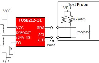 TUSB Q Assembly Test With I C Mode Interface Forum Interface TI E E Support Forums
