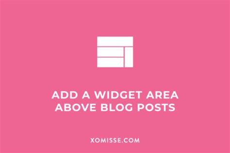 How To Add A Custom Widget Area Beneath Blog Posts In Wordpress