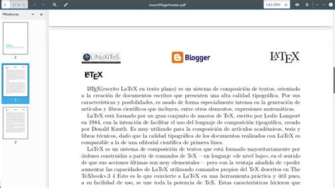 Insertar Imágenes De Encabezado En Documentos Latex ~ Linuxitos