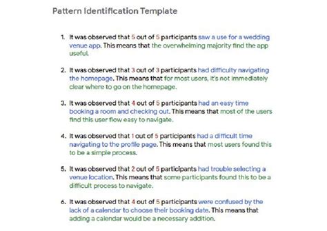 2023 0331 Pattern Identification Template Pdf