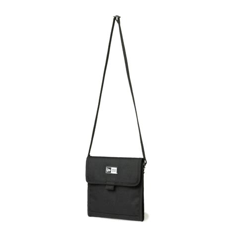 New Era Black 05l Box Logo Square Neck Pouch Bag New Era Hong Kong