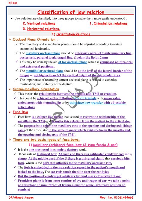Remove Lev 3 Lec6 Classification Of Jaw Relation Classification Of Jaw Relation Jaw Relation