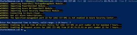 Updated Automate Just In Time Vm Access Request With Powershell