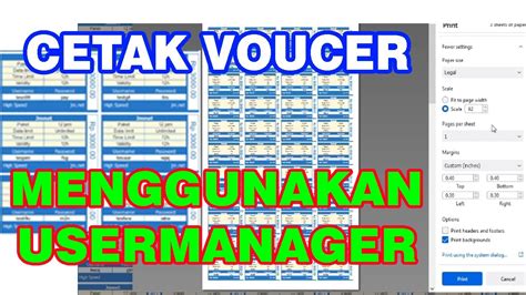 Setting Voucher Hotspot Mikrotik Menggunakan Userman User Manager