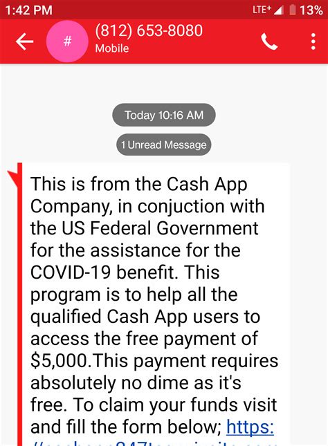 Any One Else Receive This Text Today R Cashapp