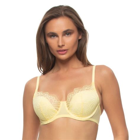 Paramour By Felina Tempting Plush Contoured Bra 135061 Color Pale