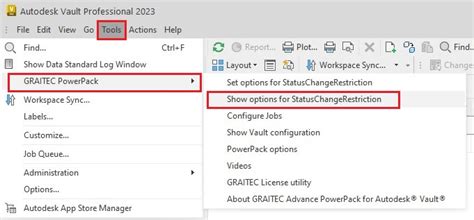 Status Change Restrictions Show Xml
