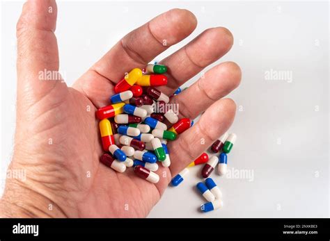 Hand Falling Down With Pills Pass Out Suicide Overdose Sick Faint