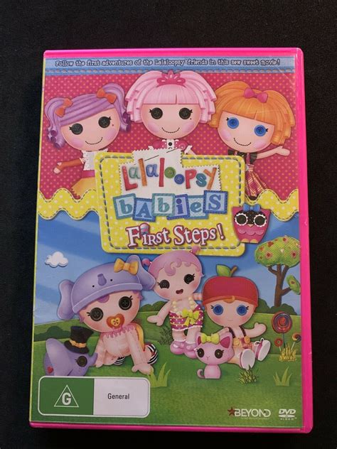 Lalaloopsy Babies First Steps Dvd 2015 Region 4 Retro Unit