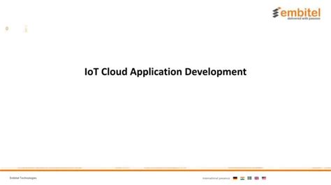 iot cloud applications role of cloud backend in iot ppt