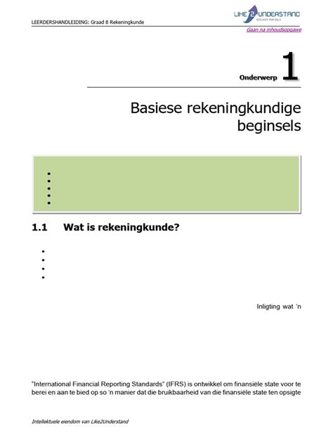 Graad 8 Leerdershandleiding Demo Pdf
