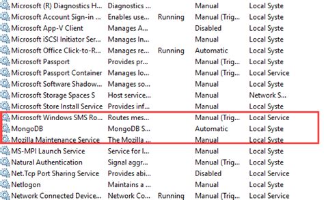 Configure A Windows Service For MongoDB