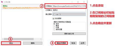 Windows使用ssr接入节点 泡芙云