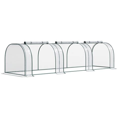 Mini Serre De Jardin Mini Serre Tunnel Serre à Tomates 35l X 1l X 08h