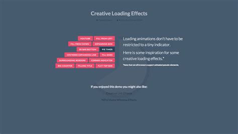 Creative Loading Effects Codrops