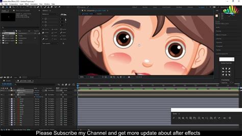 Eye Blink Animation After Effects ! after effects tutorial! after effects animation @MotionSpike ...