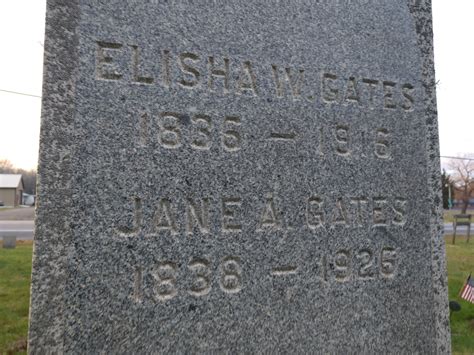Elisha W Gates 1836 1916 Find A Grave Memorial