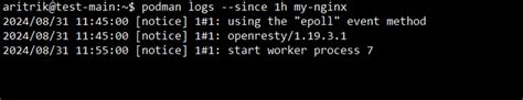 How To Access And Analyze Logs In Podman Geeksforgeeks