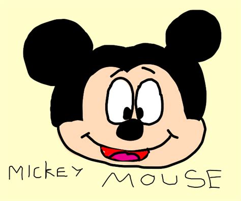 Mickey Mouse Drawception