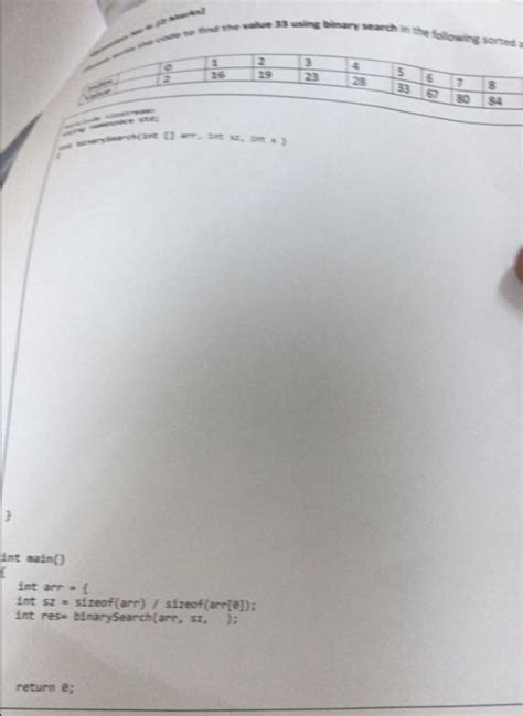 Solved Data Structure Sorry The Photo Is Not So Clear But