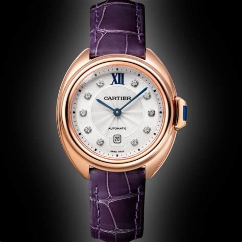 Cartier Clé De Cartier Clé Flinqué Wjcl 18kt Rose Gold Analog Self