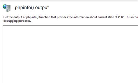 IIS 10 Gives Blank Screen For PHP 7 1 0 In Phpinfo Page Stack Overflow