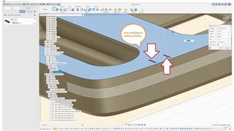 Fusion 360 How To Fill Gaps In Models Perfectly Every Time Youtube