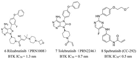 Btk抑制剂治疗炎症和自身免疫性疾病的研究进展 Research Progress Of Btk Inhibitors In The