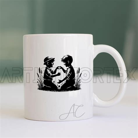 Brothers Svg Bundle Siblings Png Family Clipart Hand Drawn Brothers Pictures For Print And