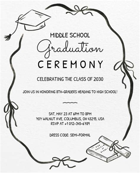 Editable Graduation Flyer Templates For Schools And Ceremonies